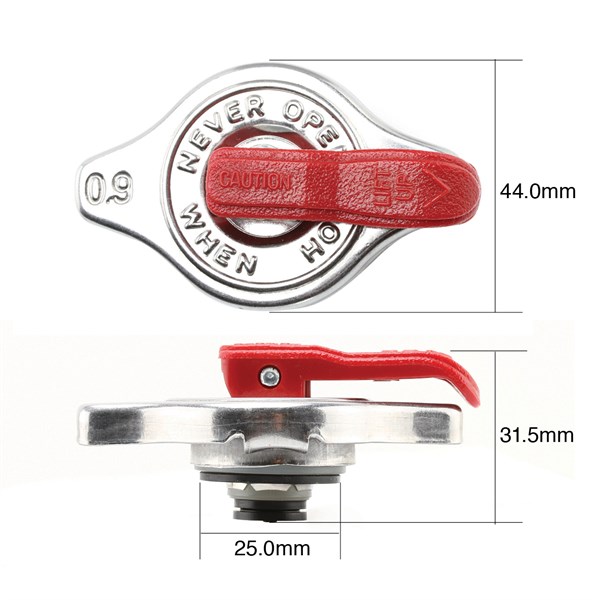 CC1390L - Radiator Caps (Safety Lever) | Tridon
